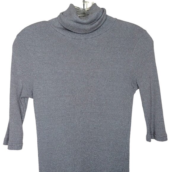 Michael Stars | Tops | Michael Stars Clarine Shine Gray Turtleneck S ...